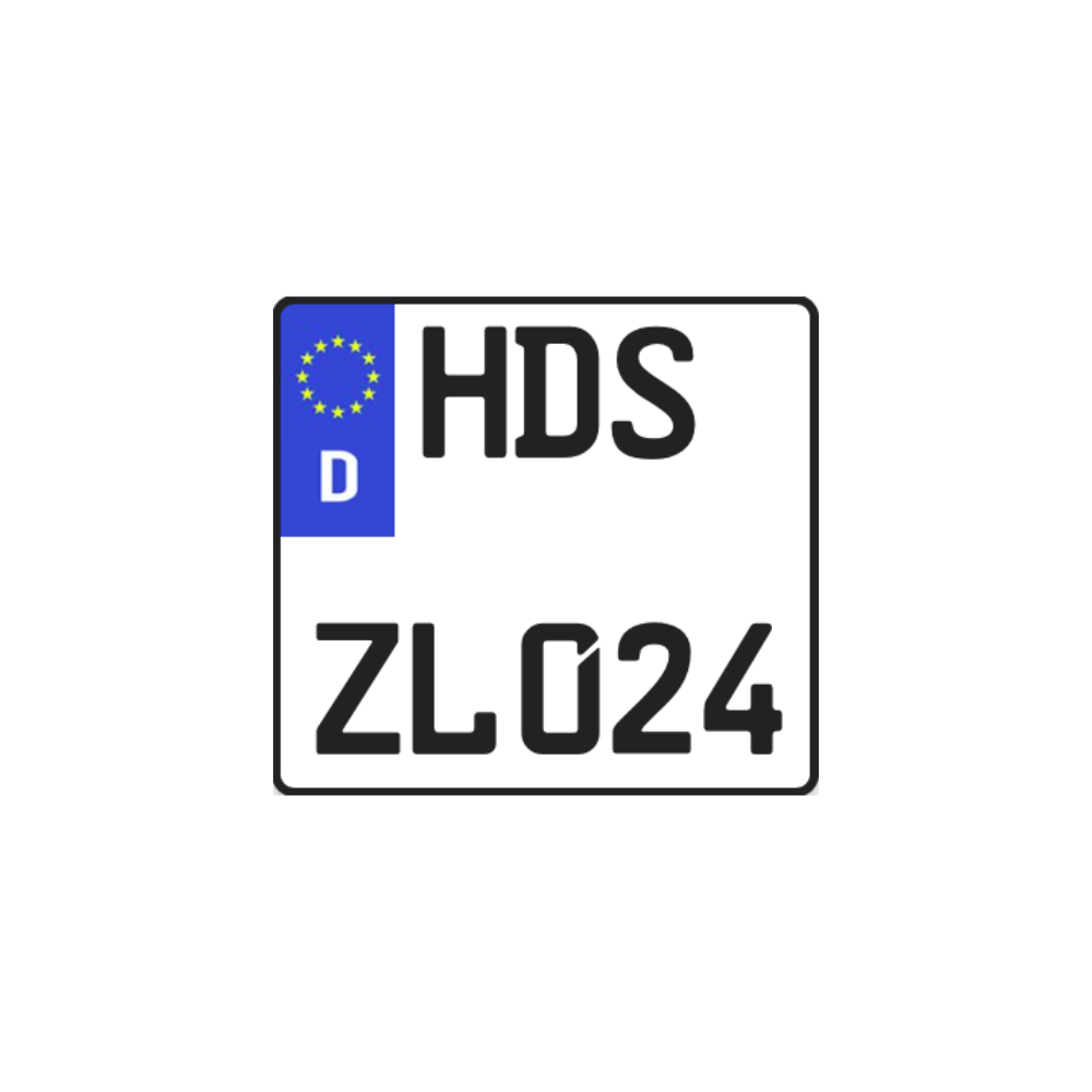 Motorradkennzeichen - herrderschilder.de